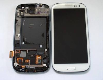 中国 samsung i9300 lcd の計数化装置/接触アセンブリ Smartphone の交換部品 販売のため