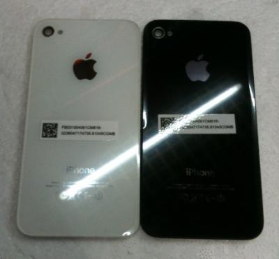 中国 Smartphone の交換部品の Apple Iphone 4G の裏表紙のスペアーの黒/白 販売のため