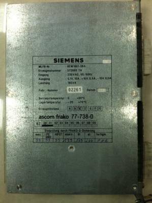 China 6EW1861-3BA 8FX1138-5BB04 6FX1128-1BA00  SIEMENS for sale