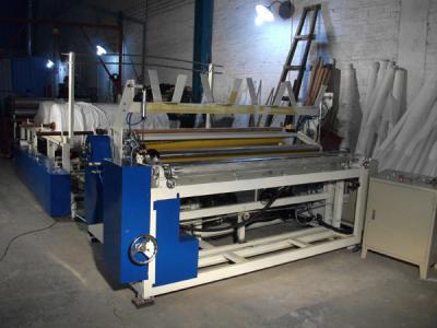 China Automatically toilet paper rewinding embossing machine making toilet paper small roll for sale