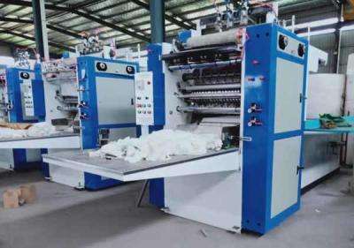 China Full Automatic Pop Up Facial Tissue Paper Making Machine with Embossing Roller for sale
