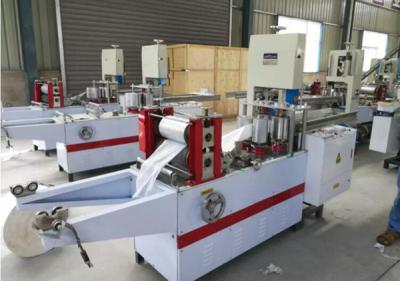 China Small Machines for Home Business Full Automatic Square Napkin Tissue Paper Making Machine for sale