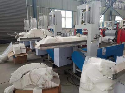 China High Speed Automatic Napkin Tissue Paper Making Embossing Printing Folding Machine for sale