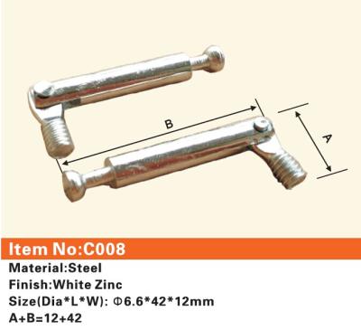 China C008  Furniture connecting fittings:Steel bolt for sale