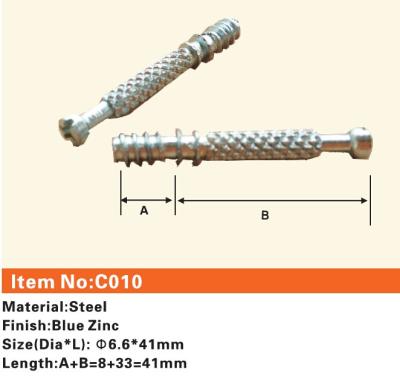 China C010   Furniture connecting fittings:Steel bolt for sale