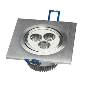 China Square LED Spot-Licht 3w 5000k dimmbare LED AC85-265V COB LED Downlight for sale