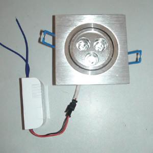 China Cheap price indoor 3w led panel ceiling lights 3W Square led ceiling light for sale