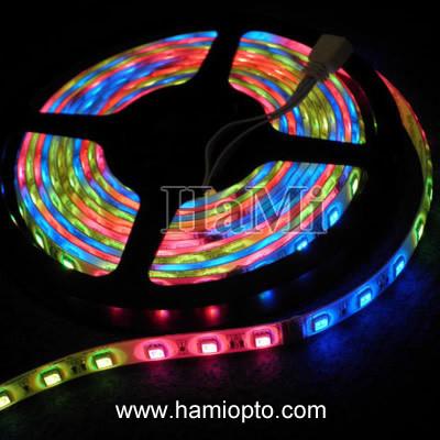 China colorful high quality 12v led strip light smd5050 60LED/M for sale