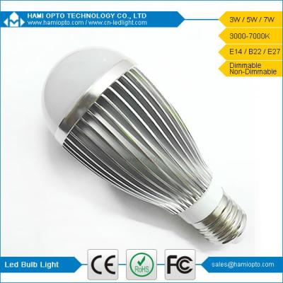 China 7W new design dimmable led bulb light 7w for indoor use bed room living room for sale