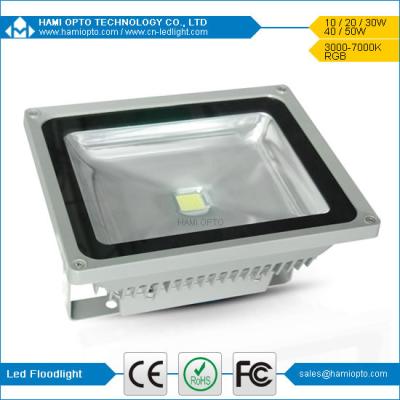 China 3 years Bridgelux COB LEDs IP65 waterproof CE RoHS led flood light 50W AC85-265V for sale