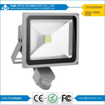 China 30W LED PIR Floodlight With Security Motion Sensor Home Garden Outdoor Waterproof Lamp for sale