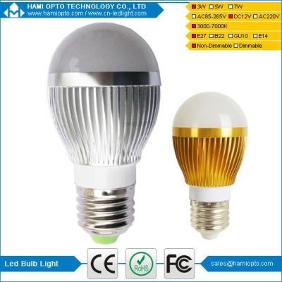 China Factory price E27 3W LED bulb light mini solar led light bulb for sale