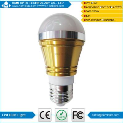China High Lumen Hot Sale E27 E14 3W LED Bulb Light, LED Light bulb LED Bulb for sale