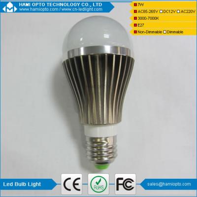 China CE&Rohs high quality High power 7w led light bulb 7w e27 bulb for sale