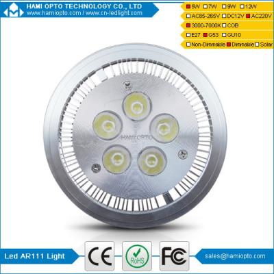 China China factory popular led ar111 spot light dimmable gu5.3 for home/bar/restaurant for sale