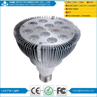 China 2016 Dimmable LED par light Led Spot Lighting 12W / E27 Led Replacement For Halogen Bulb for sale