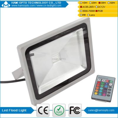 China 30W RGB Cool Warm White LED Flood Light Outdoor Landscape Lamp for sale