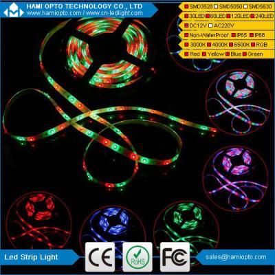 China waterproof SMD3528 IP68 led flexible strip light for sale