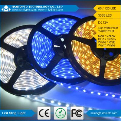 China led strip light 3528 ultra bright pure white led strip lighting for sale