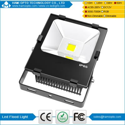 China 50W LED FIN Flood Light/Projection outdoor Waterproof lamp AC85~265V COB beads for sale