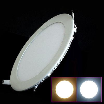 China 12w Round, Cool White 6000-6500k Super Bright Ultra-thin LED Panel Light Ceiling Lamps for sale
