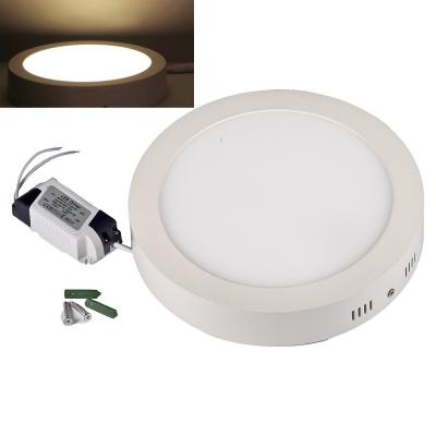 China 18Watt 3Inch Super Bright Mount Downlight Cool White 2835SMD Round Shaped Surface Panel for sale