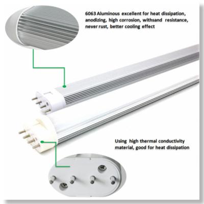 China 9W led Light Bulb Replacement for traditional 18W CFL / Compact Fluorescent Lighting, 2G11 for sale