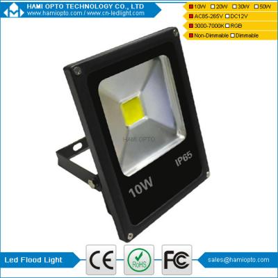 China 10W LED Flood light Cool Warm White Outdoor Slim Spotlight AC85-265V CE RoHS for sale