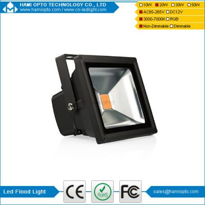 China 20W LED Flood Lights, Waterproof IP65 for outdoor, Warm White, 3000K,1600lm, 100W Halogen for sale
