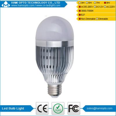 China AC85-265V E27 LED Energy Saving Light Bulb Globe 80LM/W E27 LED Globe Light Bulb  Energy Saving LED Bulb Light Lamp 9W for sale