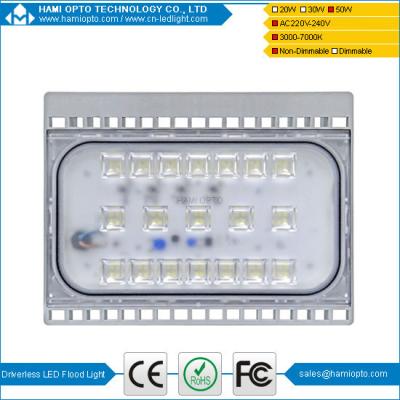China New style outdoor workshop 50W driverless led flood light with IP65 for sale