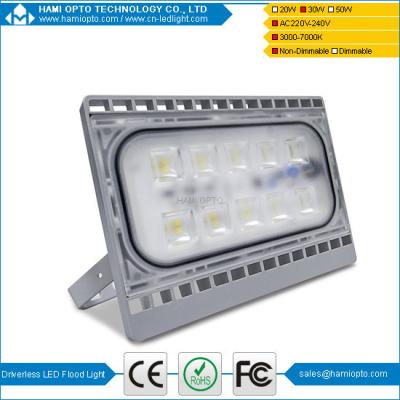 China Driverless LED Floodlight Garden Flood Light Outdoor Security THIN 30W Daylight for sale
