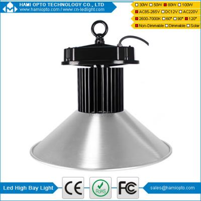 China Super Bright 80w Led High Bay Lights Warm White Cool White CE and RoHS for indoor and outdoor using for sale