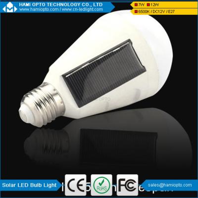 China HaMi LED light New Designed Solar Panel Light Bulb LED Powered Light,Portable Waterproof Emergency Light for sale