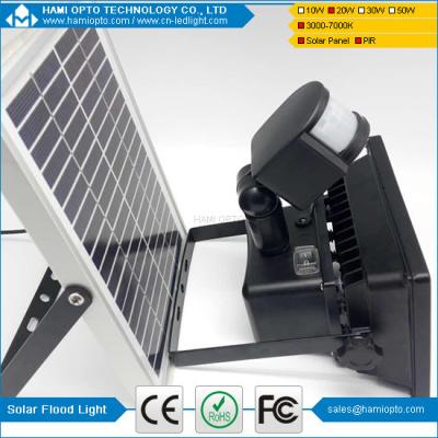China 20W Solar Powered Floodlight/ Spotlight, Outdoor Waterproof Security Light for Home, Garden, Lawn, Pool for sale