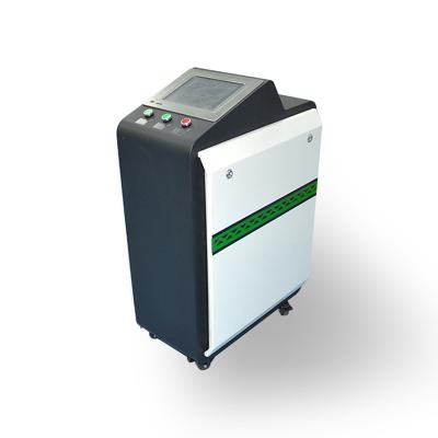 China Pulse Laser Cleaning Machine for Paint Rust Oil Dirty Cleaning for sale