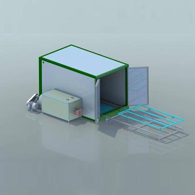 China High Quality Diesel Batch Electrostatic Spraying Powder Coating Curing Oven Factory Price for sale