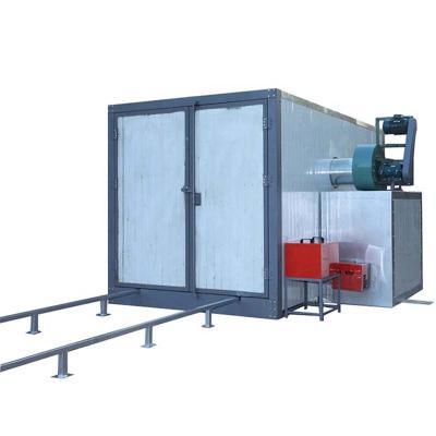 China CE Approved Batch Powder Coating Drying Oven for Electrostatic Power Coating Line for sale