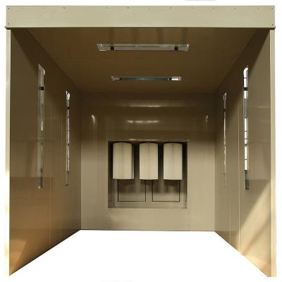 China China Manual Ground Type Powder Coating Filter Booth for Powder Coating Equipment for sale