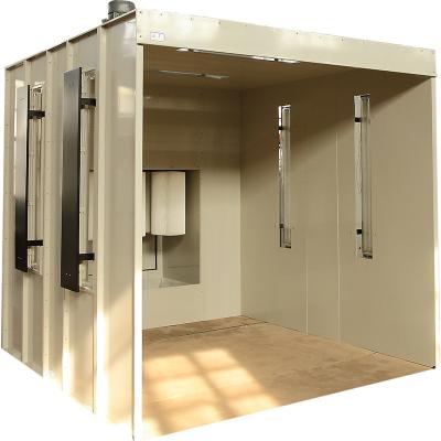 China Best Selling Electrostatic Filter Powder Coating Booth Manual Powder Coating Equipment for sale
