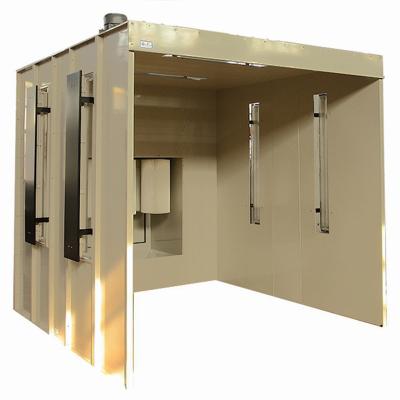 China Cost Effective Powder Coating Spray Booth System with Spray Recovery System for sale
