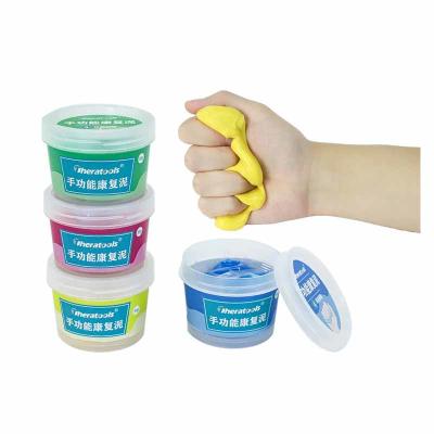 Cina 4pcs Recupero della forza della mano, presa e separazione del dito Strenching Training Tool Finger Exercise Mud in vendita