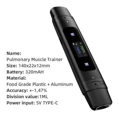 China 2e generatie ademtrainer Apparaat Long Breath Trainer Ademhaling Max Voor hersteltraining Lunge C verhogen Te koop