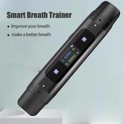 China 2e generatie ademtrainer Apparaat Long Breath Trainer Ademhaling Max Voor hersteltraining Lunge C verhogen Te koop