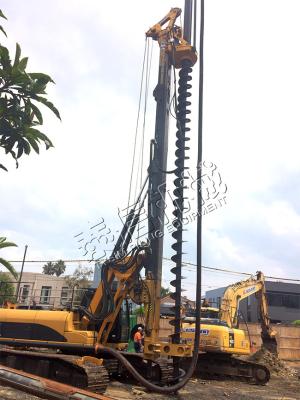 Cina Small Hydraulic Rotary Piling Rig With 78 m/min Main Winch Line Speed 125 kN.m Max. drilling depth15 m Torque 125 kN.m in vendita