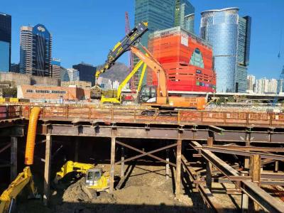 Cina Struttura d'acciaio di Rig Parts Clamshell Telescopic Arm della perforazione a rotazione della costruzione in vendita