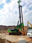 China Construction Rotary Borehole Pile Rig Kr150c 50m Hydraulic Rotary Angle for sale