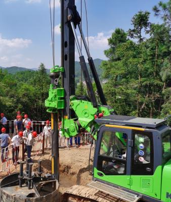 Cina Coppia di torsione di KR90C	90KN.M Hydraulic Piling Rig 1200 millimetri di profondità 32M giri/min. di Speed Of Rotation 8 - 30 in vendita