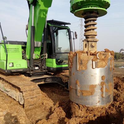 Cina Macchina d'accatastamento rotatoria 12/25t 15mins dell'impianto di perforazione 24m di KR50A la piccola ha finito il foro in vendita