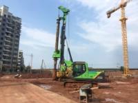 China Tysim KR60A Small Hydraulic Piling Machine Drilling Rig With Engineer Construction for sale